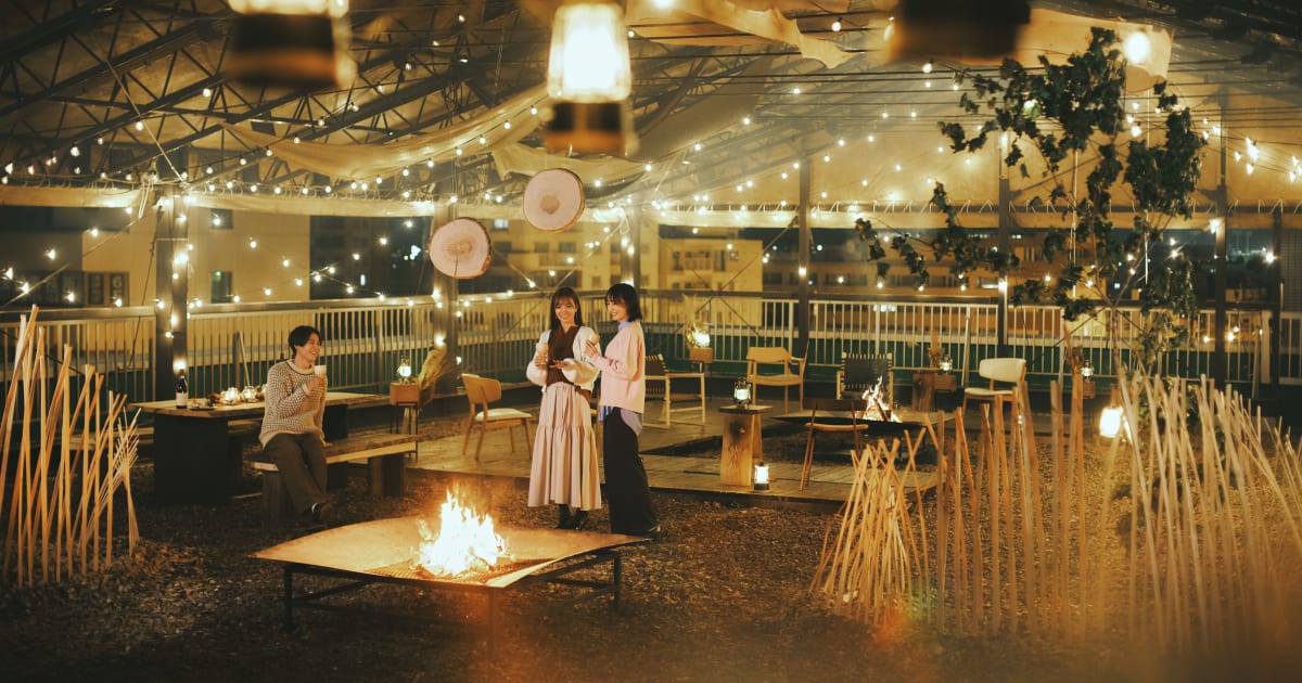 旭川まちなか焚き火Bar | OMO7旭川 by 星野リゾート【公式】 | OMO7 Asahikawa by Hoshino Resorts